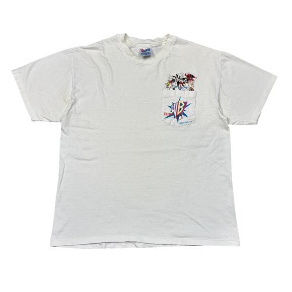 Hanes | Shirts | Vintage 995 Wb Kids Cartoon Pocket Tee Shirt Mens L ...